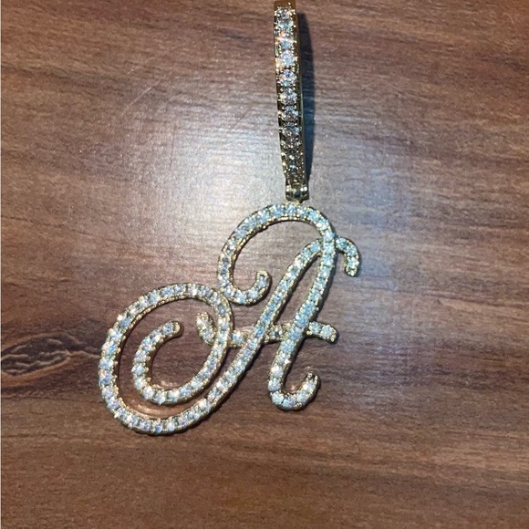 Jewelry | Iced Out Chain 18k Gold Plated Fully Cz Simulated Diamond ...